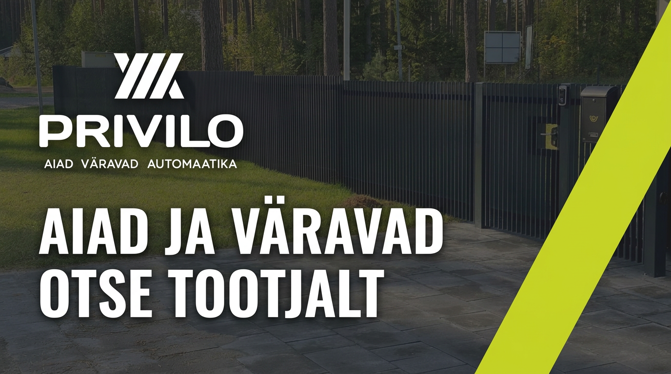 Piirdeaed, väravad ja metallitööd | Privilo